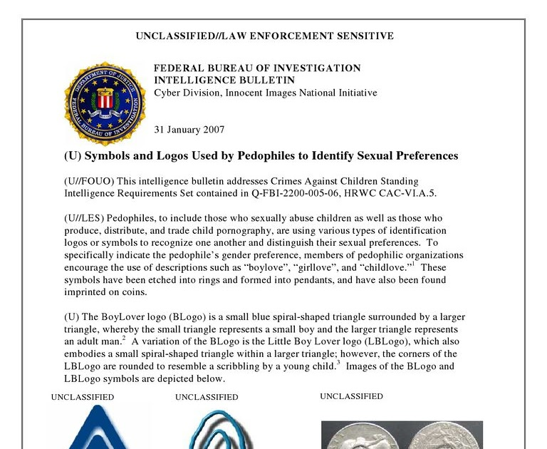 The symbols that pedophiles use to signal their sordid sexual ...